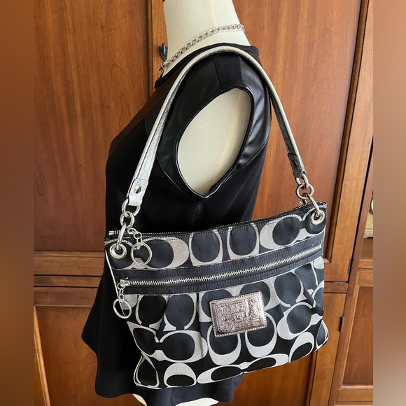 Coach | Bags | Coach Poppy Monogram Crossbody | Poshmark